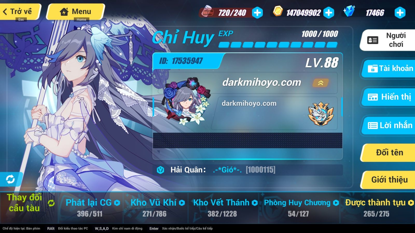 Acc Honkai Impact 3 ID 7211 - Shop acc Honkai impact 3, Honkai star rail, Zenless Zone Zero ...